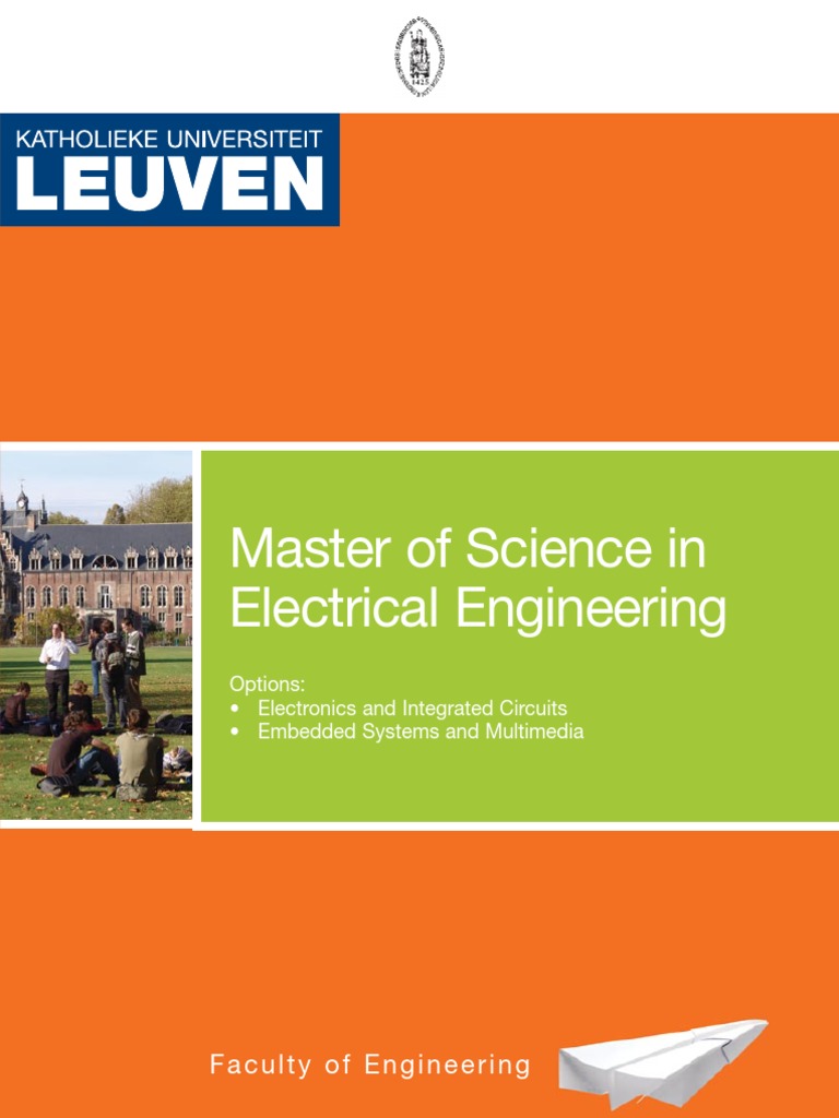 Master of Science in Electrical Engineering | PDF | Signal (Electrical ...