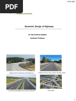 Highway Cross-Section Elements Overview | PDF | Road | Lane