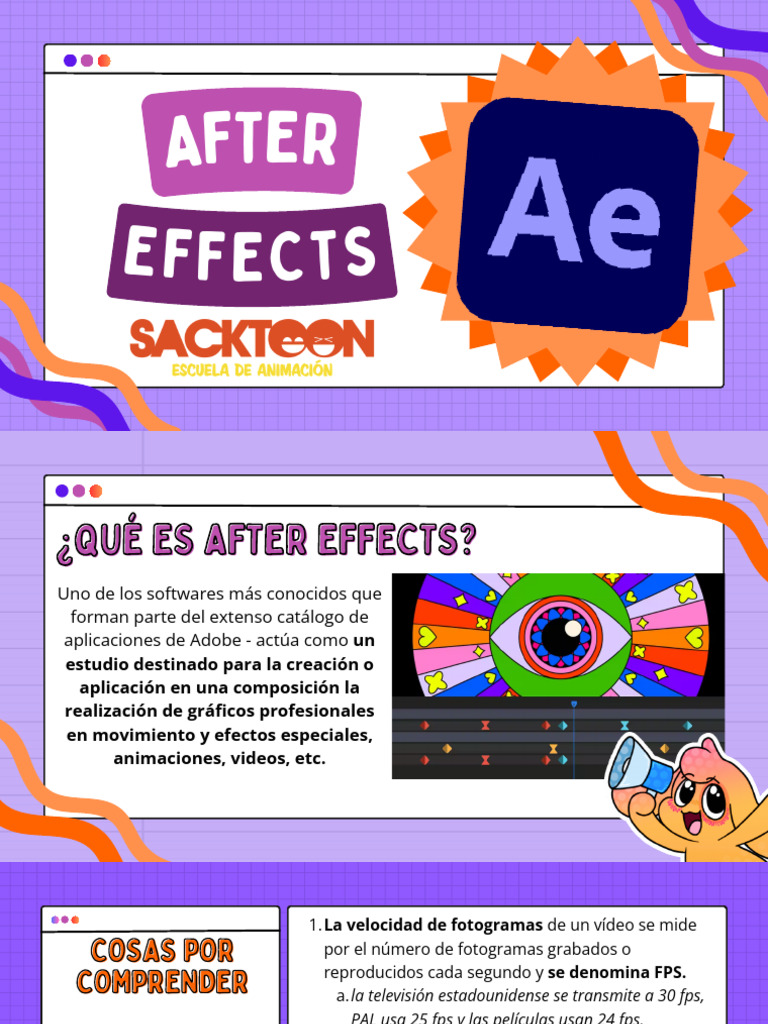 Guía Completa de Adobe After Effects | PDF | Cuadros por segundo ...