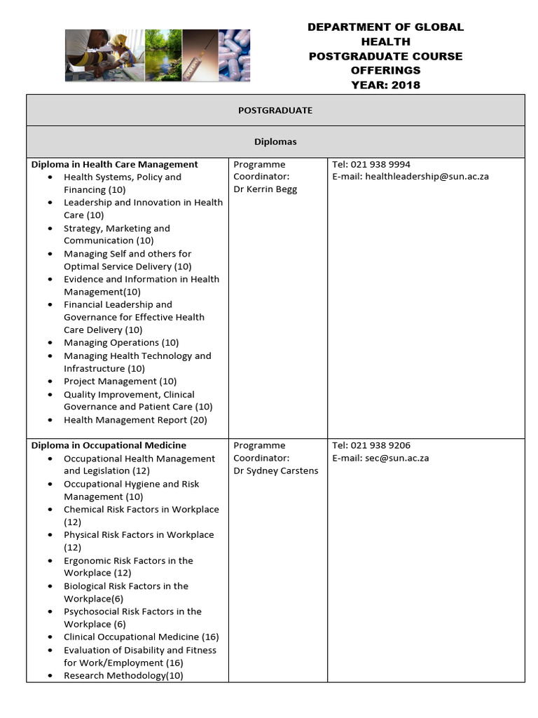 Global Health Courses August 2018 11 | PDF | Evidence Based Medicine ...