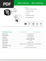 Datasheet - VIP 5460 LPR IA - Site | PDF | Câmera | Protocolo de transferência de arquivos