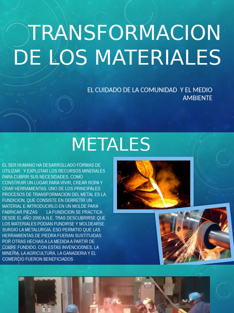 Impacto Ambiental De Materiales Transformados Pdf El Plastico