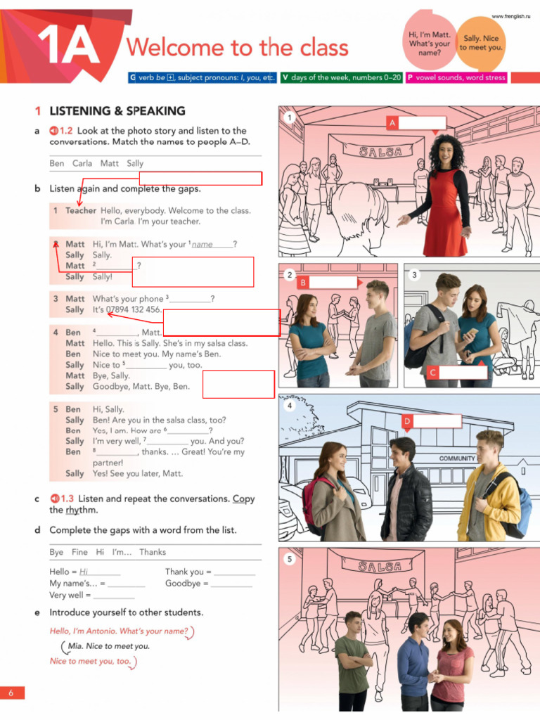Basic English Conversation Phrases | PDF