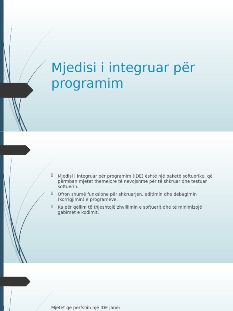 Mjedisi I Integruar Për Programim | PDF