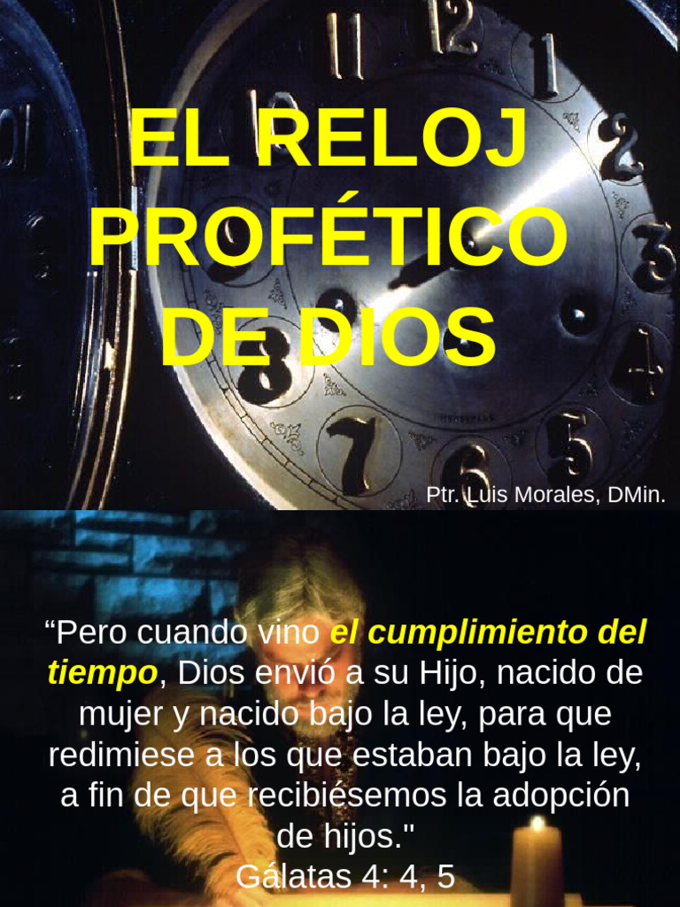 El Reloj Profético de Dios: 70 Semanas | PDF | Creencia religiosa y ...