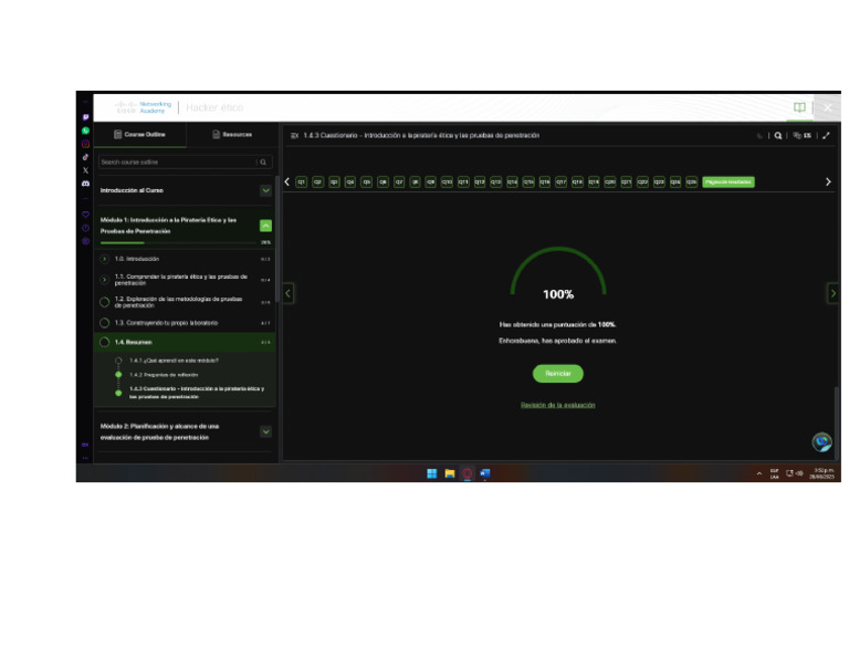 Quiz de Seguridad en Redes. Juan David Martinez Cubillos | PDF