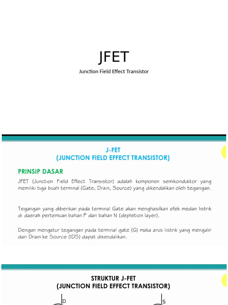 JFET | PDF