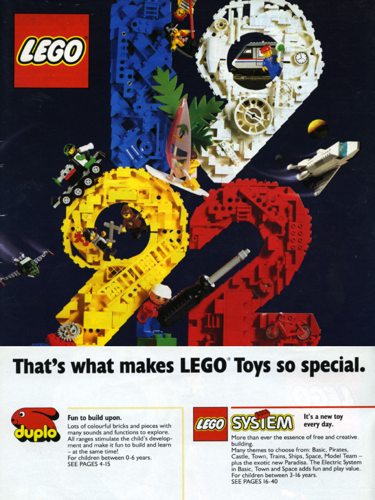 1992 LEGO Catalog Uk | PDF
