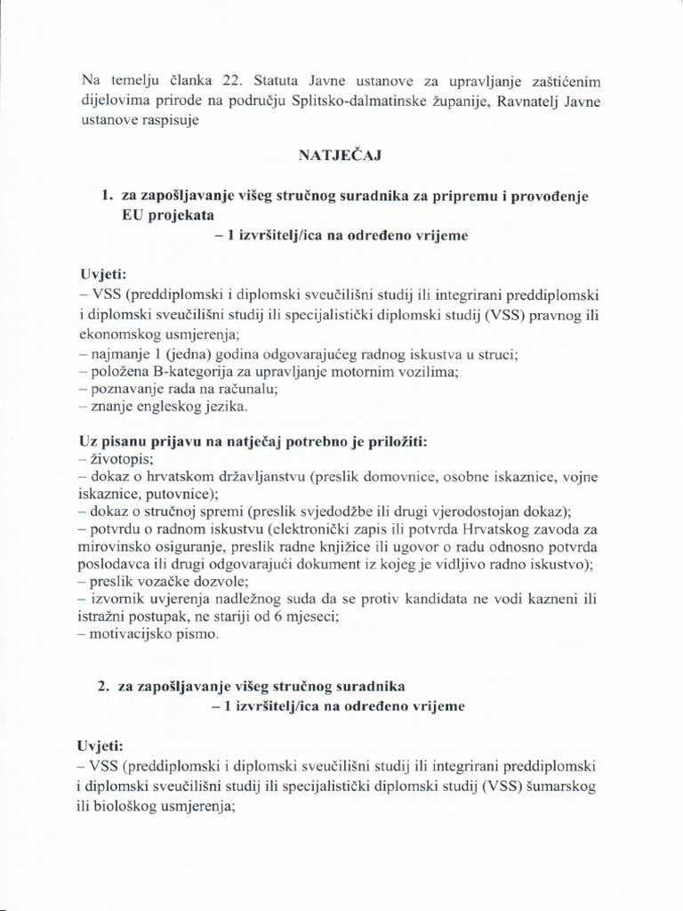 Natjecaj Life Za Objavu 20240110 | PDF