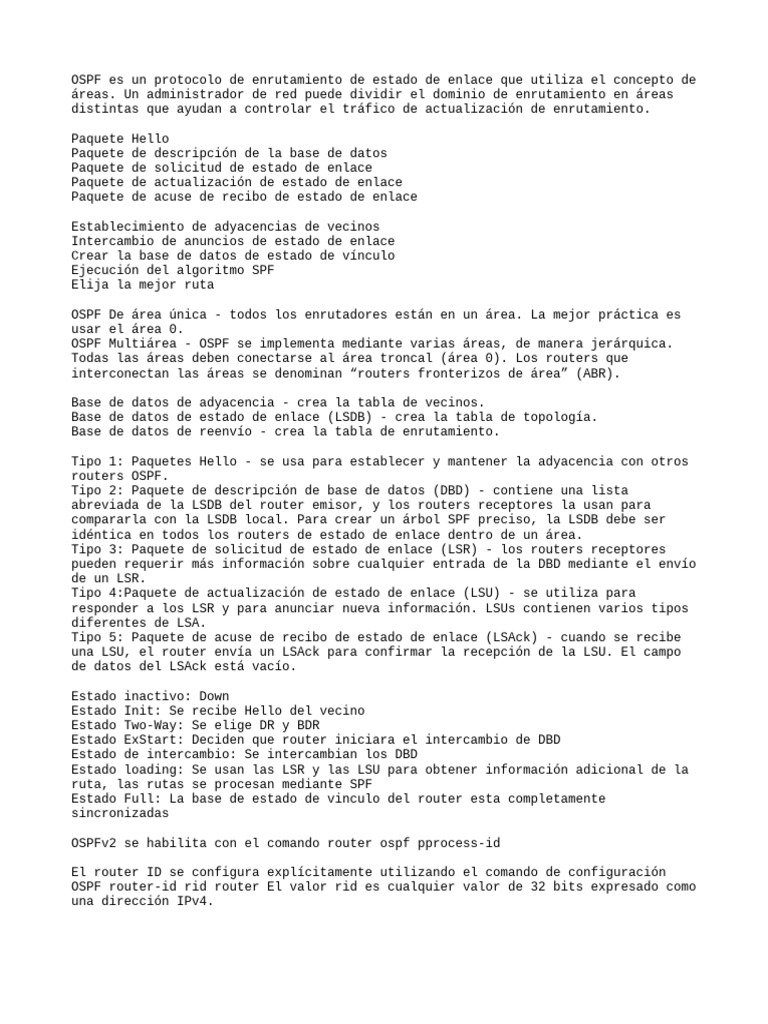 Resumen P1 | PDF | Enrutador (Computación) | Telecomunicaciones