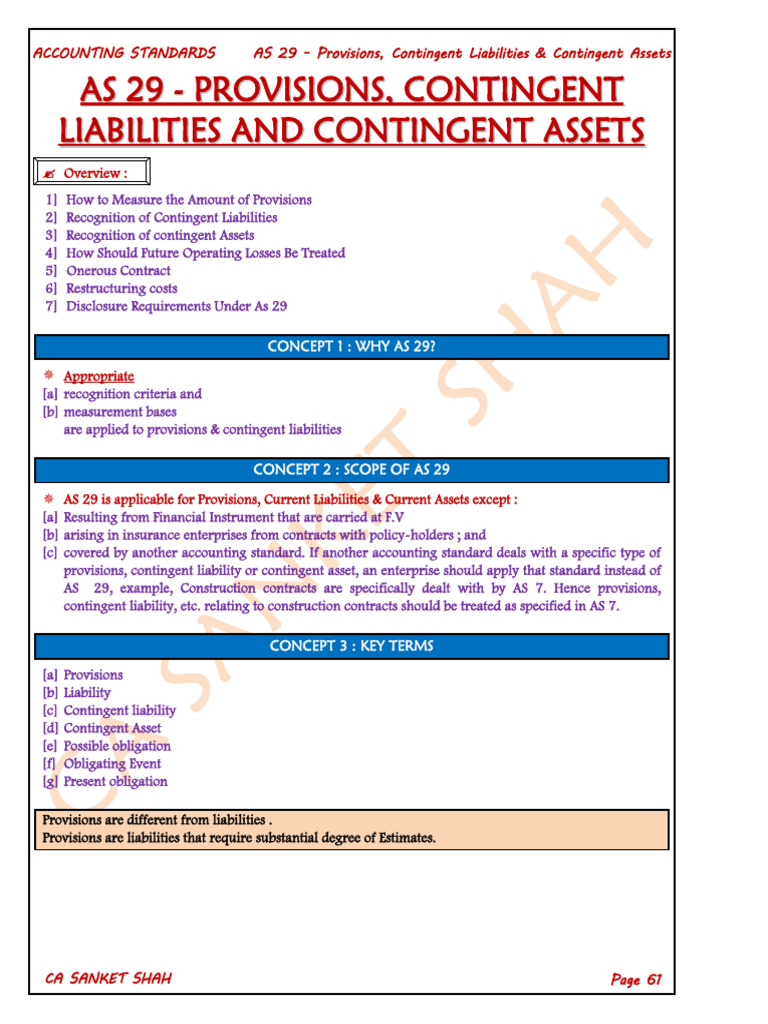 5 As 29 Provisions Contingent Liabilities Contingent Assets 1702470218 ...
