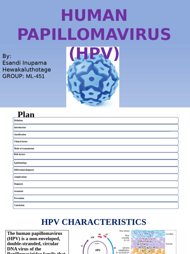 HPV PPT, Esandi Hewakaluthotage ML-451 | PDF | Cervical Cancer ...