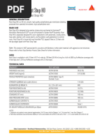 Hydroflex 30 Product Data Sheet | PDF | Building Engineering | Building ...