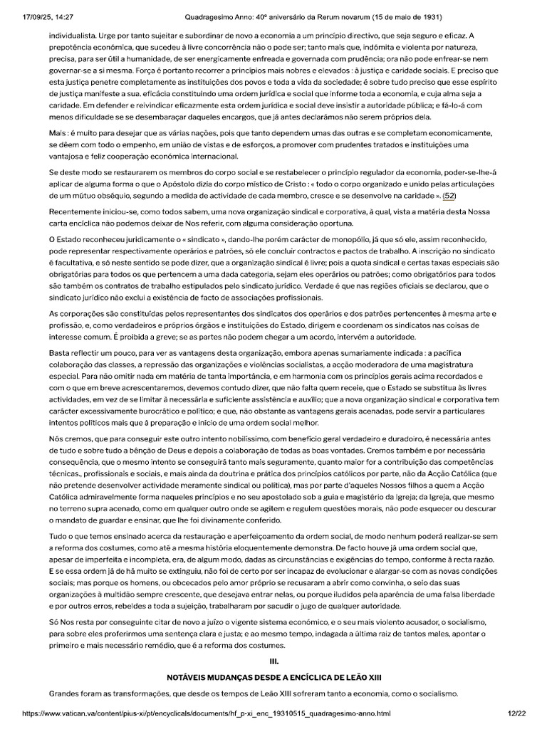 Quadragesimo Anno | PDF