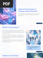 Types of Crime Scenes | PDF