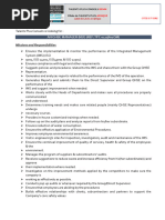 QHSE Manager Job Description | PDF | Quality Assurance | Occupational ...