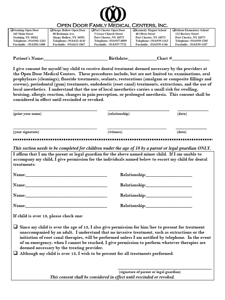 General Consent English | PDF | Health Sciences | Health Care