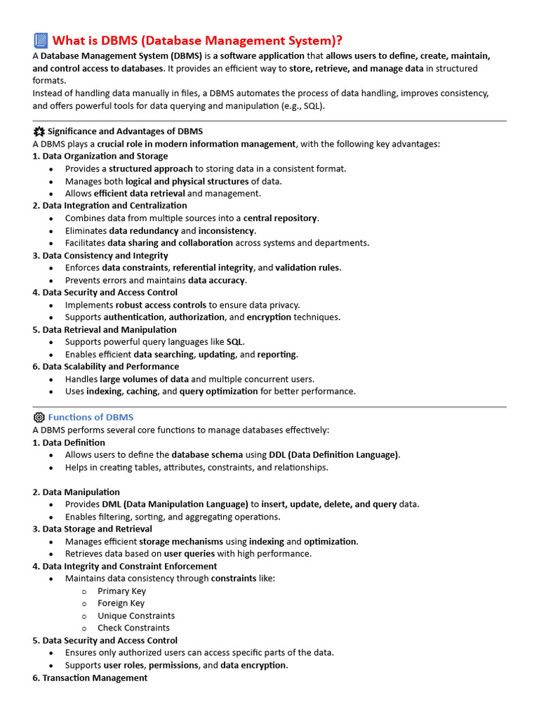 DBMS_1-5 | PDF | Databases | Relational Database