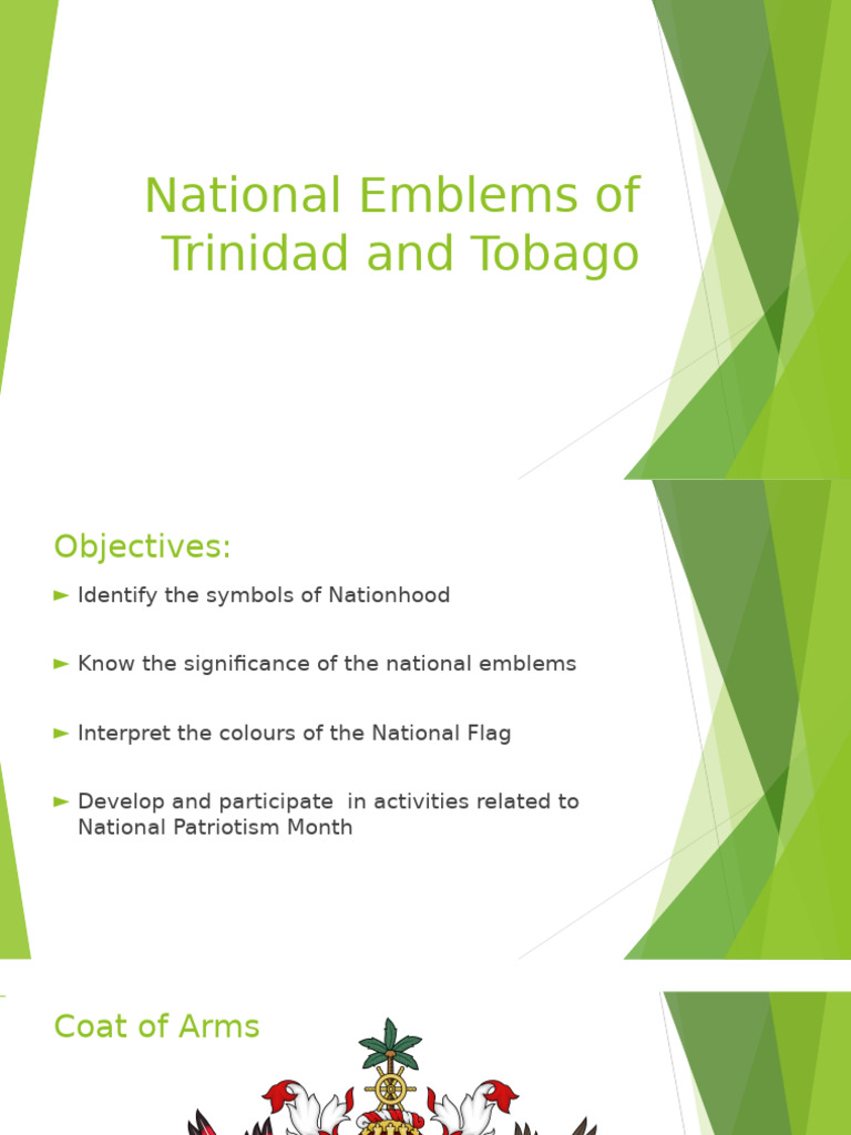 National Symbols of Trinidad | PDF | Heraldry