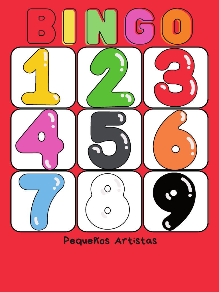 Bingo Numeros 12 Cartones | PDF