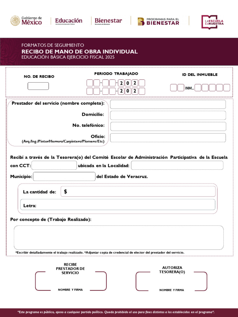 Recibo Ceap 2025-Bs | PDF