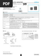 Polyester Capacitor Datasheet | PDF | Capacitor | Quantity