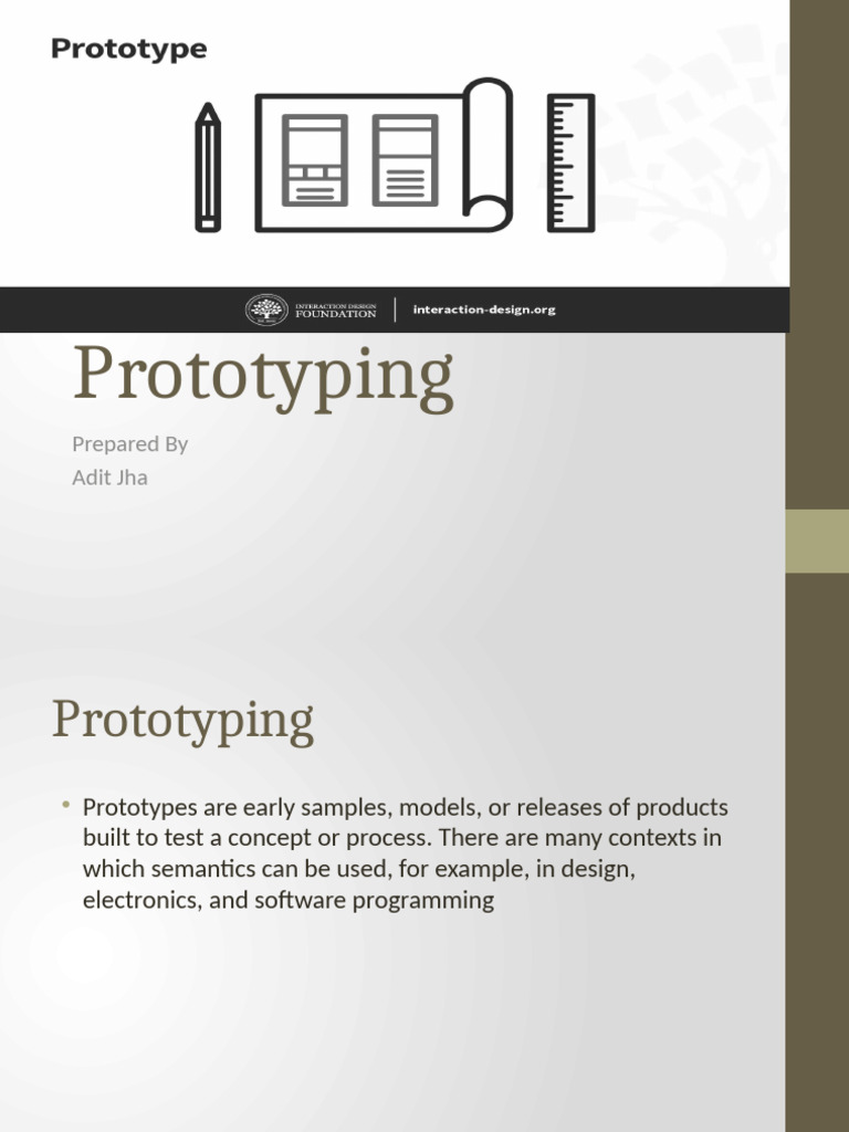 Unit II | PDF | Prototype | Design