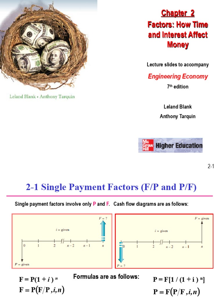 Time and Interest Factors in Finance | PDF | Interest
