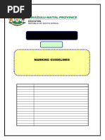 Maths Lit Grade 12 2025 P1 Memorandum | PDF | Accuracy And Precision ...