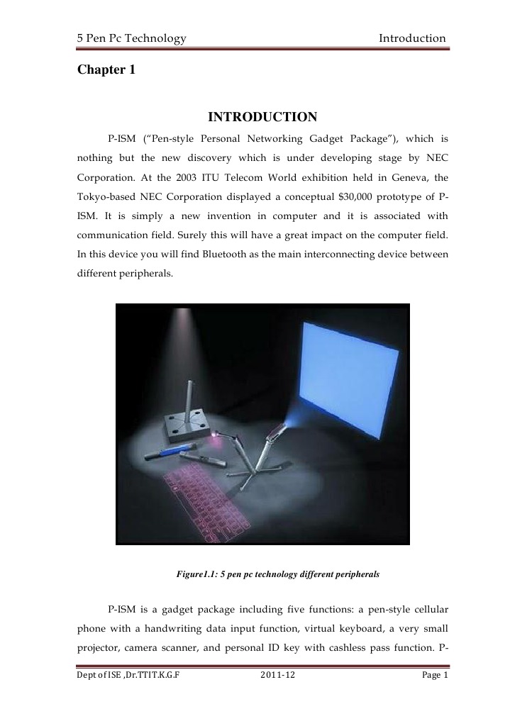 5 Pen PC Technology Introduction | PDF | Computers | Technology ...