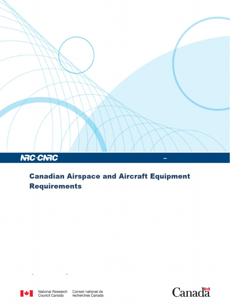 Canadian Airspace Classes Overview | PDF | Instrument Flight Rules ...