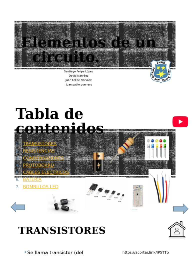 Partes de Un Cicuito | PDF