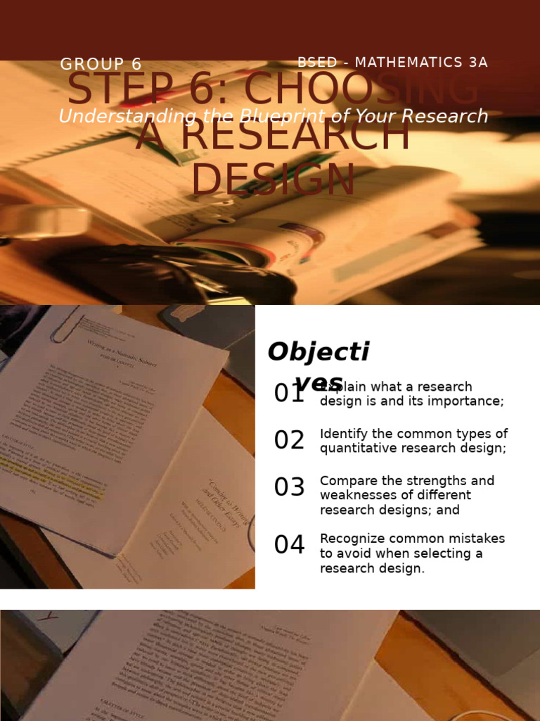 Step 6 Choosing A Good Research Design | PDF | Survey Methodology ...