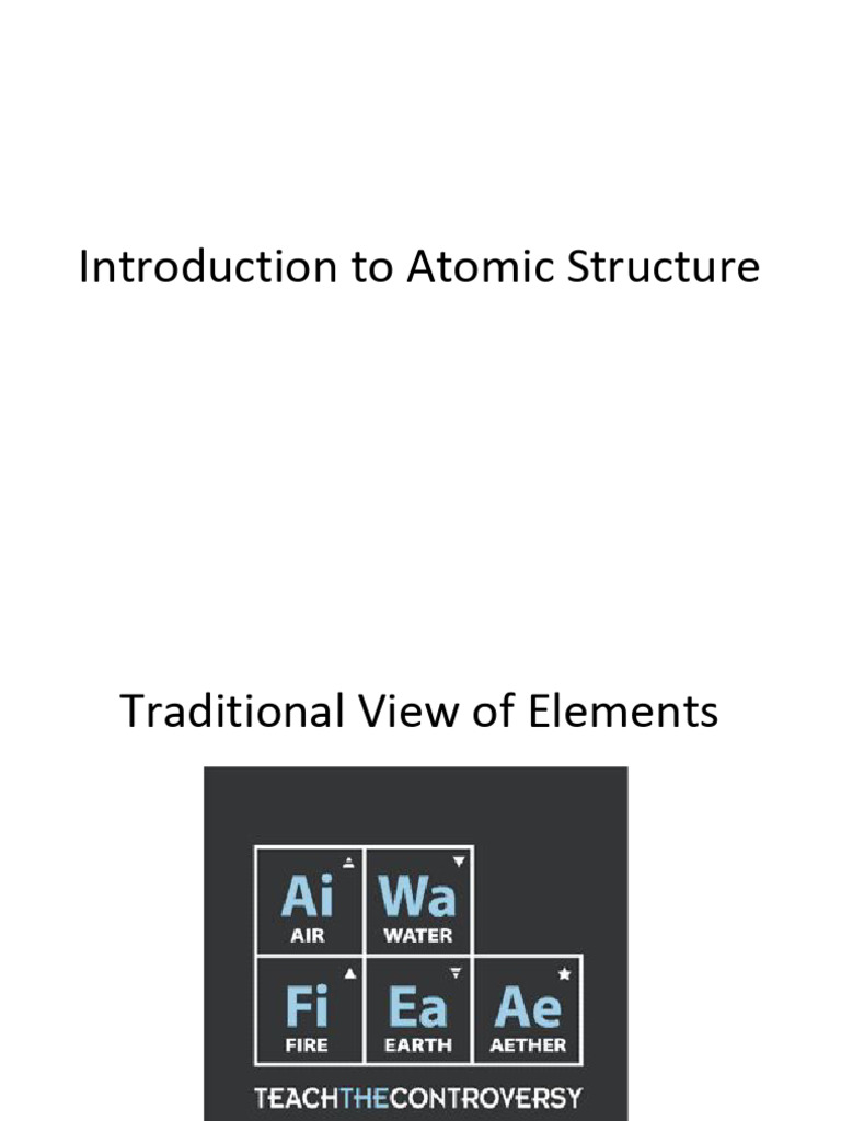 Overview of Atomic Structure Models | PDF | Atoms | Electron