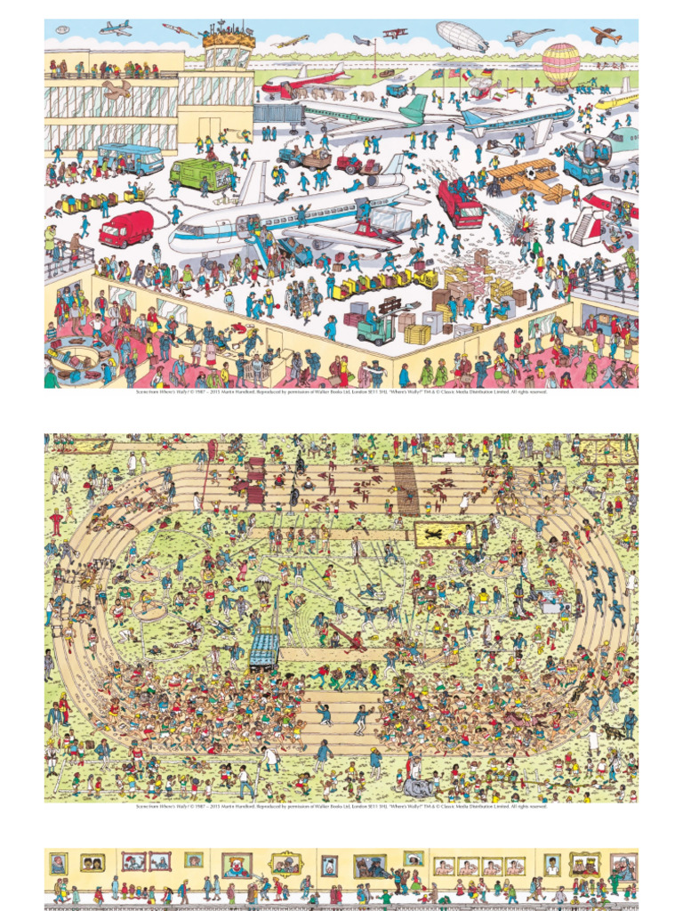 Wheres Waldo Pages 1-6 - Flip PDF | PDF