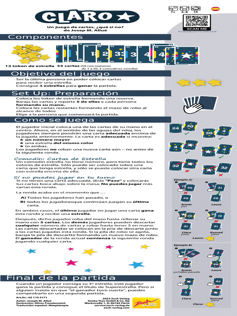 Claro Reglas ESP | PDF