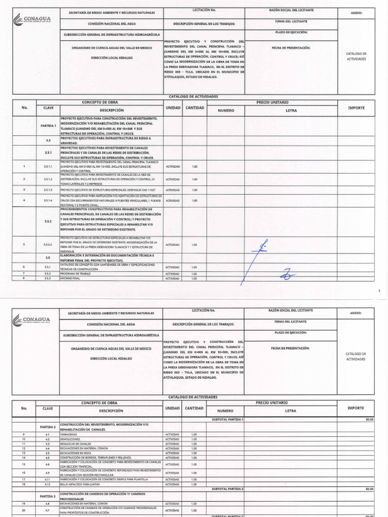 Catalogo Junta | PDF