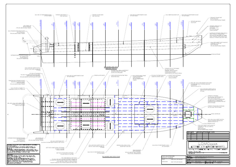 Deck Structural Arrangement Details | PDF | Deck (Ship) | Ships