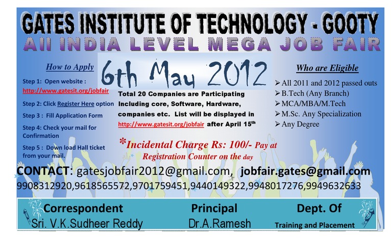 Job Fair Application Guide 2012 | PDF