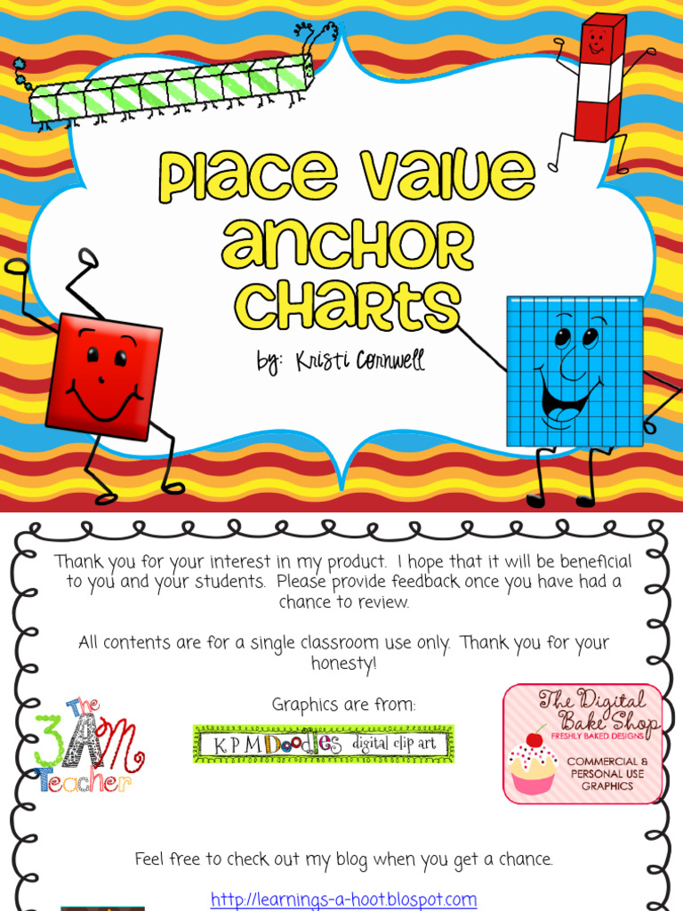 Place Value Charts Updated | PDF