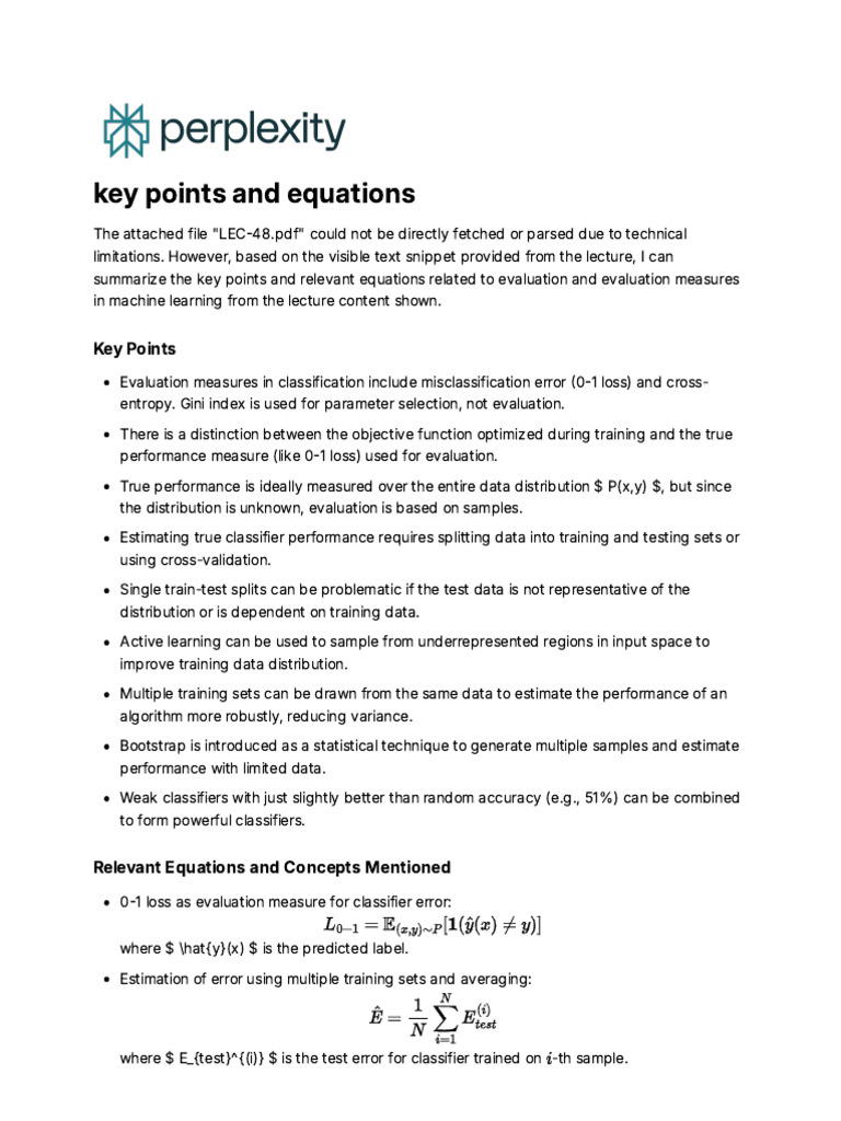 Week7 Summary Detail | PDF | Receiver Operating Characteristic | Sensitivity And Specificity