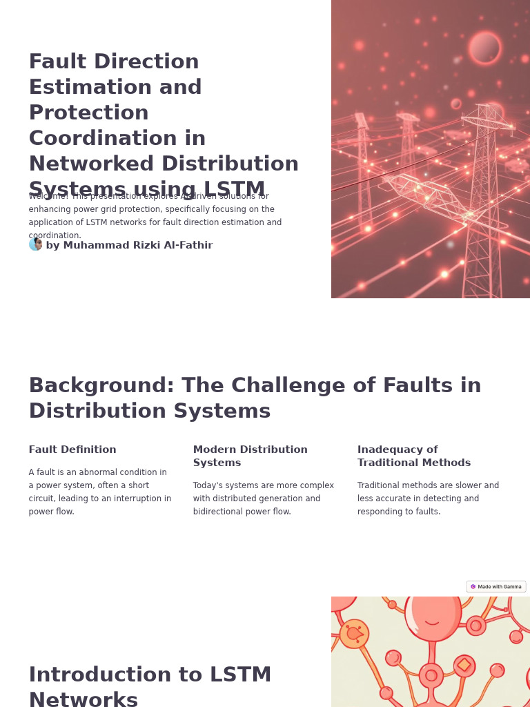 Fault Direction Estimation and Protection Coordination in Networked ...