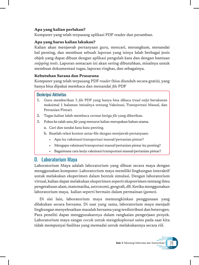 10 Exsplorasi Laboratorium Maya | PDF