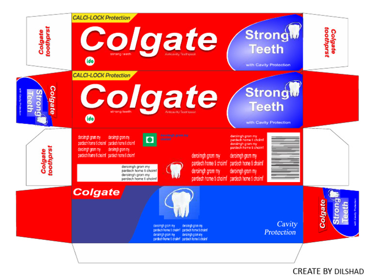 Toothpaste Product Details by Dilshad | PDF