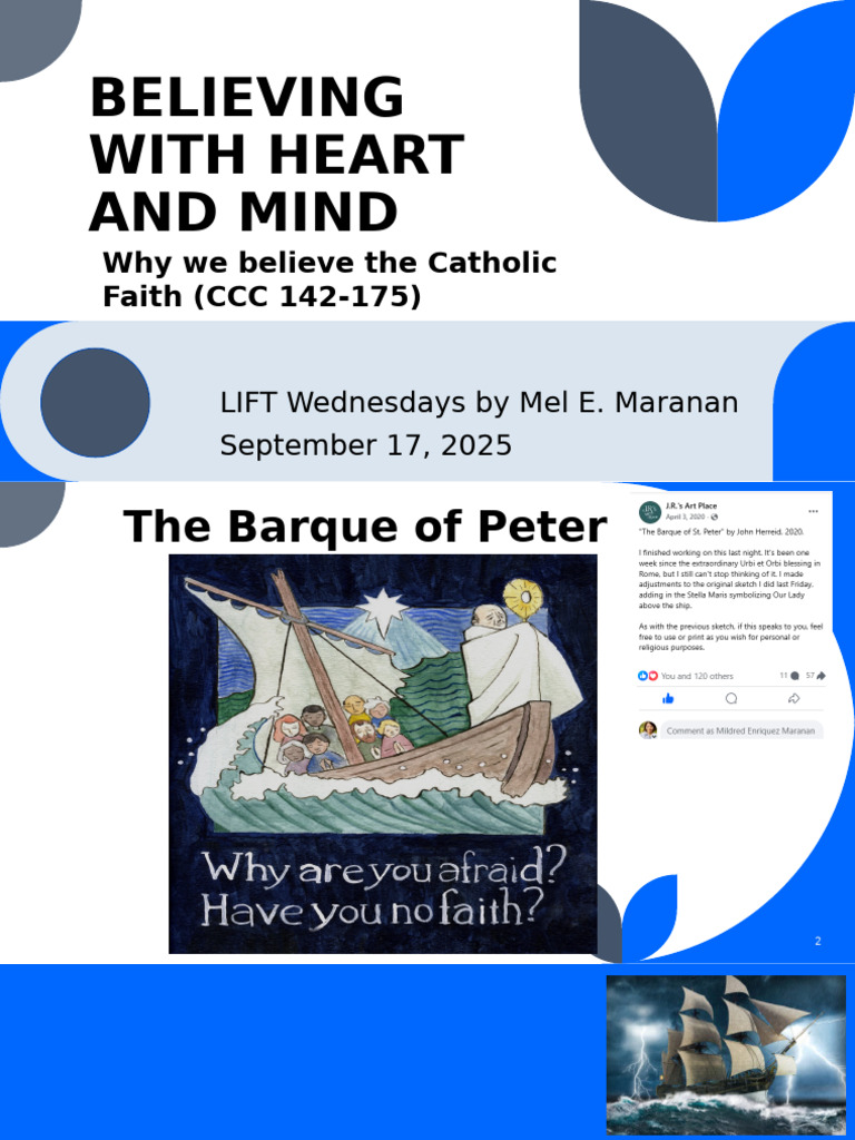Faith - Believing With Heart and Mind | PDF | Faith | God