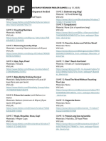 Filipino Debut Program Flow Guide | PDF | Art