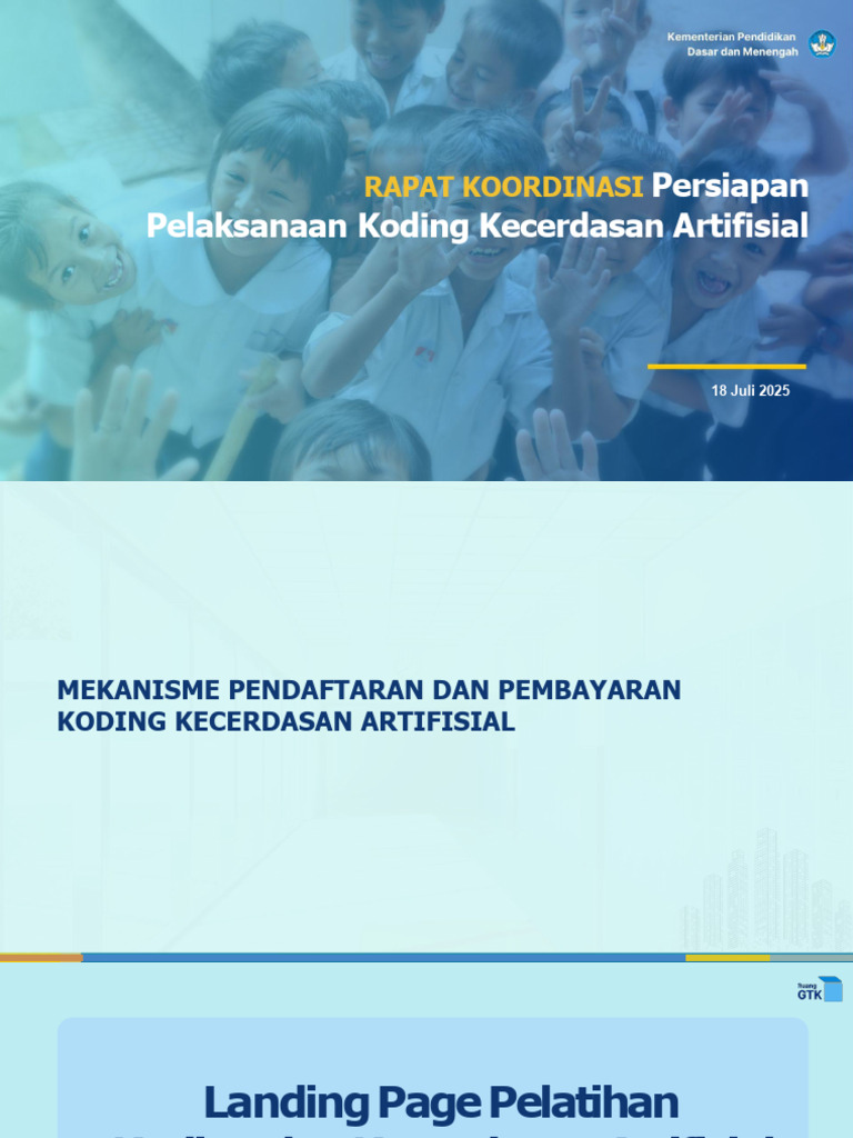 Materi Sosialiasi Mekanisme Pelatihan Koding - KA - 18 Juli 2025 | PDF