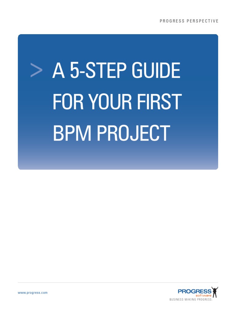 5-Step Guide To 1st BPM Project | PDF | Business Process | Business ...