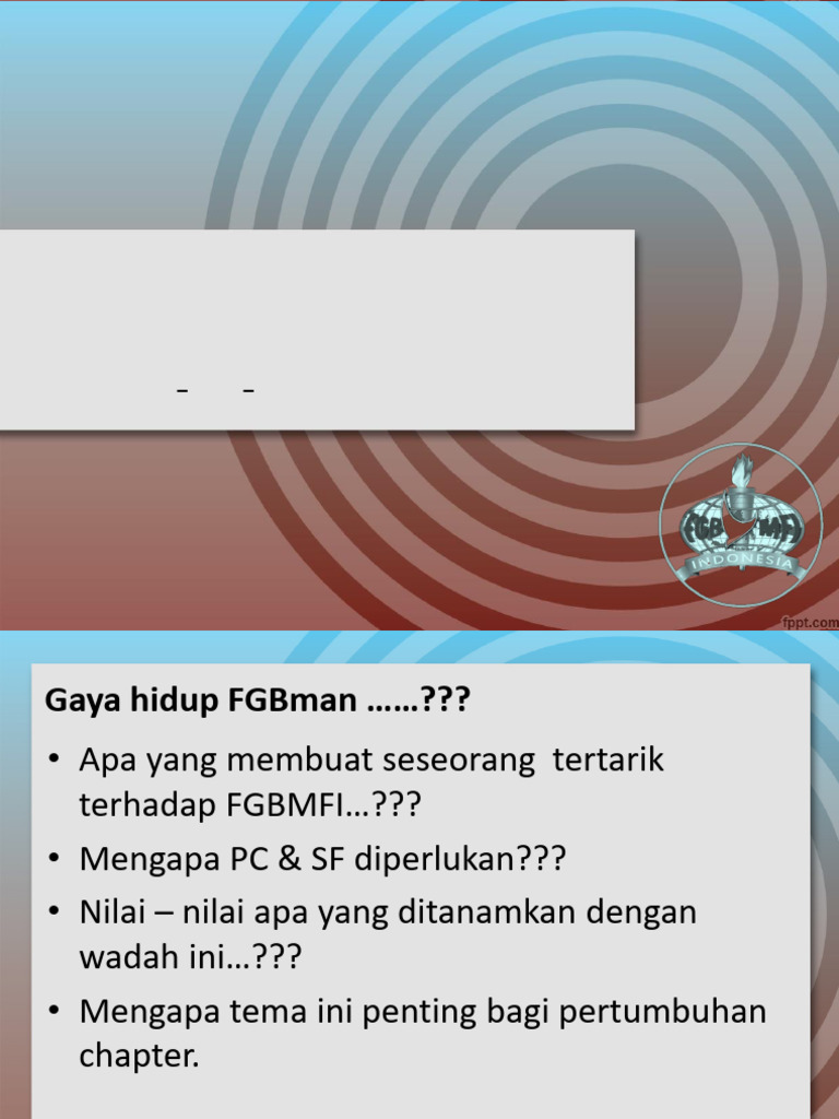 TnT FGBMFI Regional Sumbagut | PDF