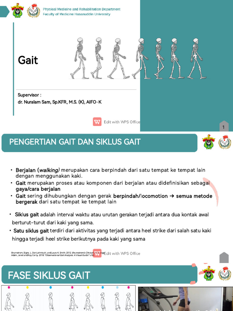Analisis Siklus Gait dan Fase Berjalan | PDF